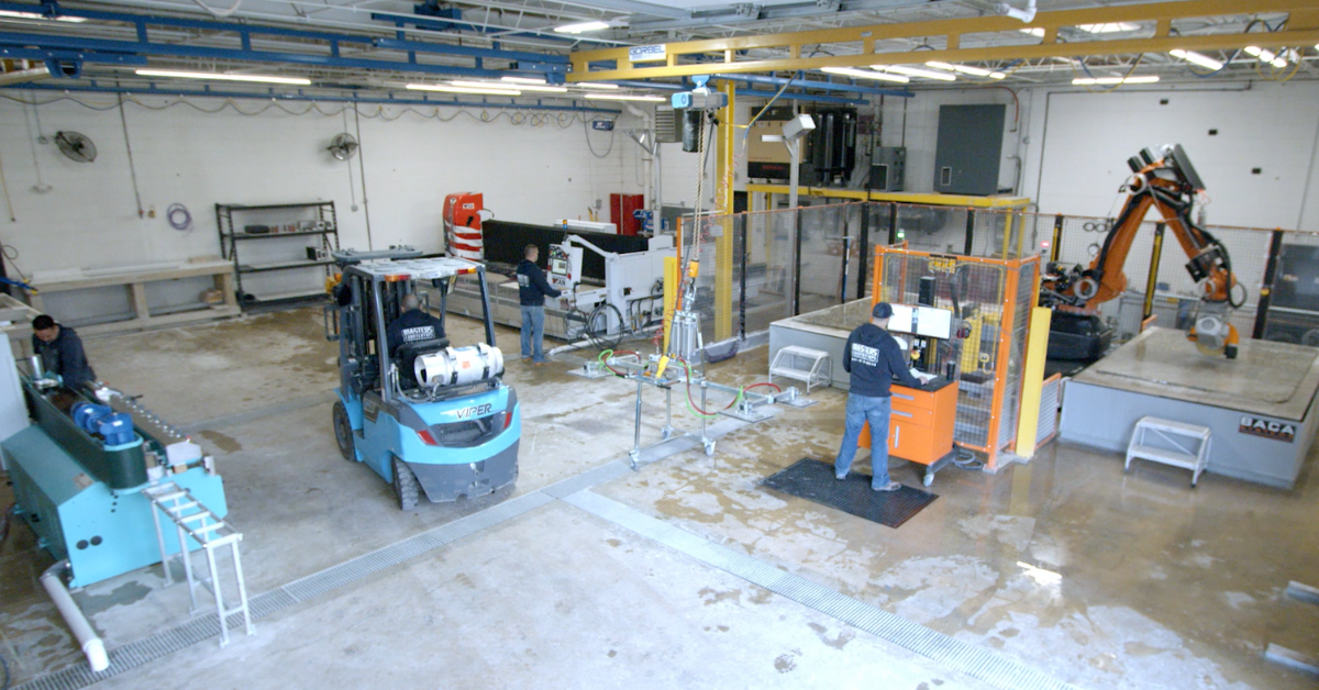 Masters Countertops Digital Fabrication Process
