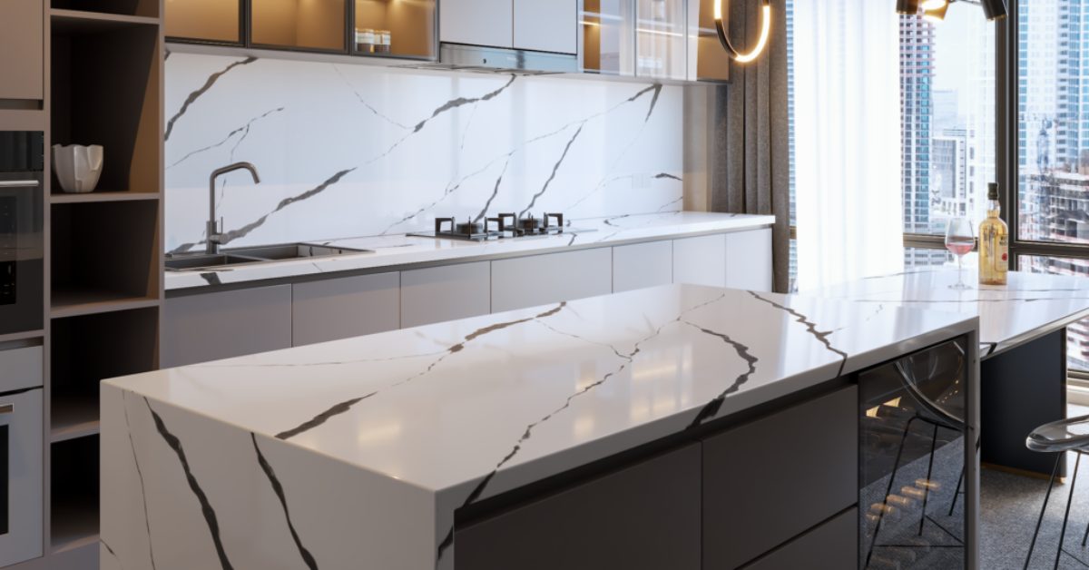 Calacatta Quartz Countertops